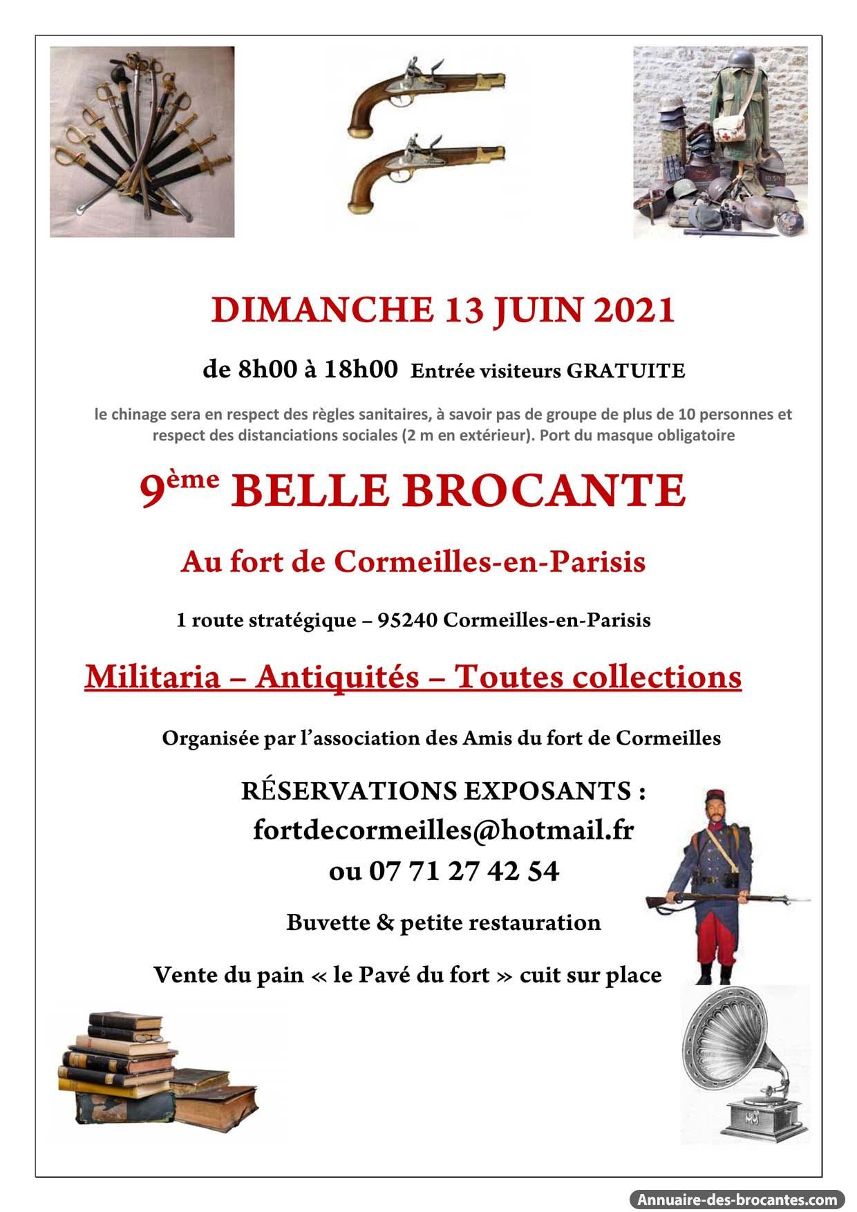 9eme BELLE BROCANTE DANS LE FORT DE CORMEILLES EN PARISIS à Cormeilles ... 9eme BELLE BROCANTE DANS LE FORT DE CORMEILLES EN PARISIS à Cormeilles ...
